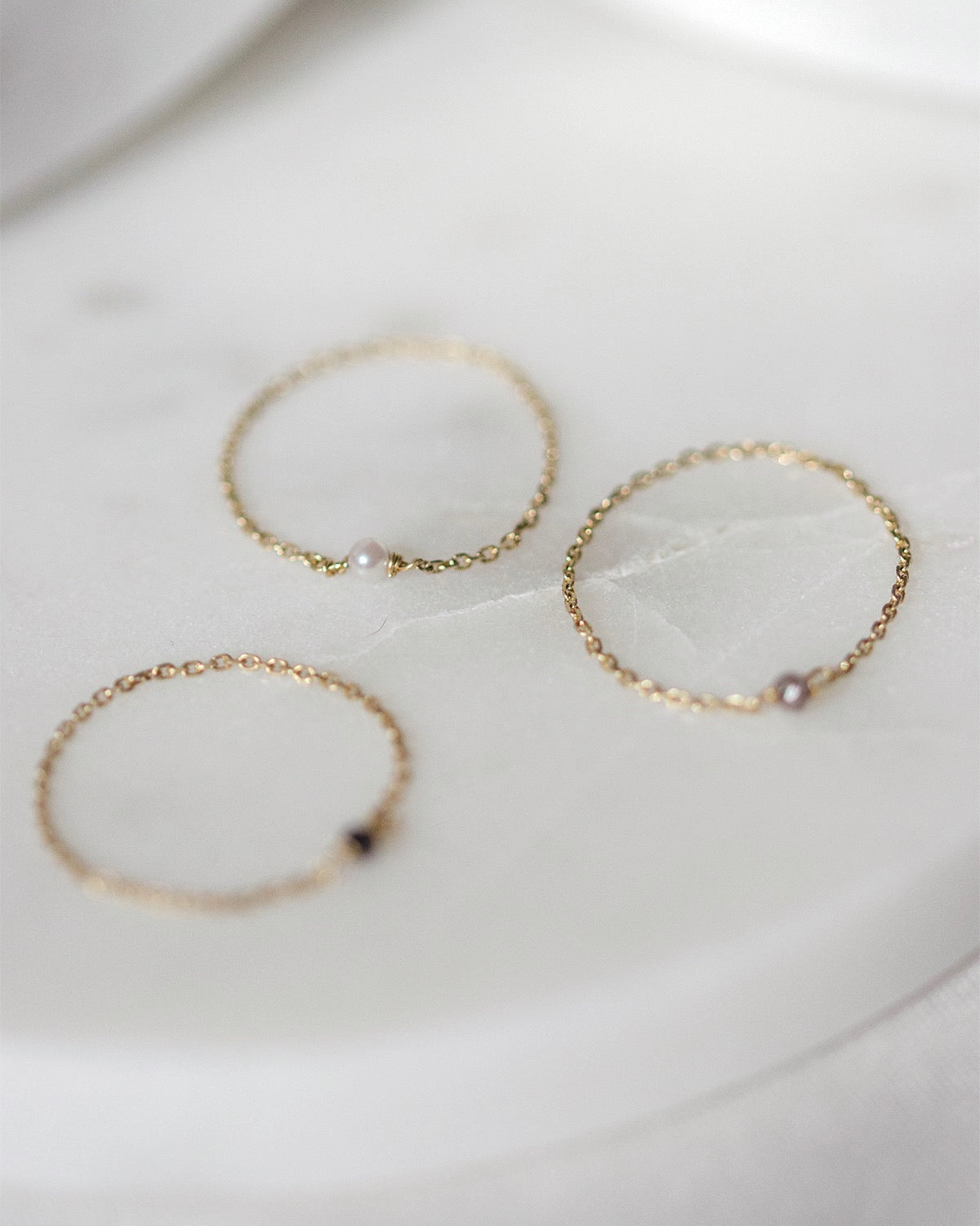 Pearl – Kettenring – Koni Design Shop